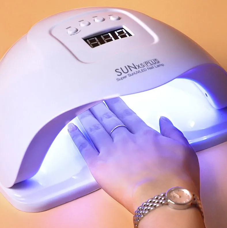 120w High Power Manicure Salon Fast Cure Drying sunX5plus UV Lights LED ...
