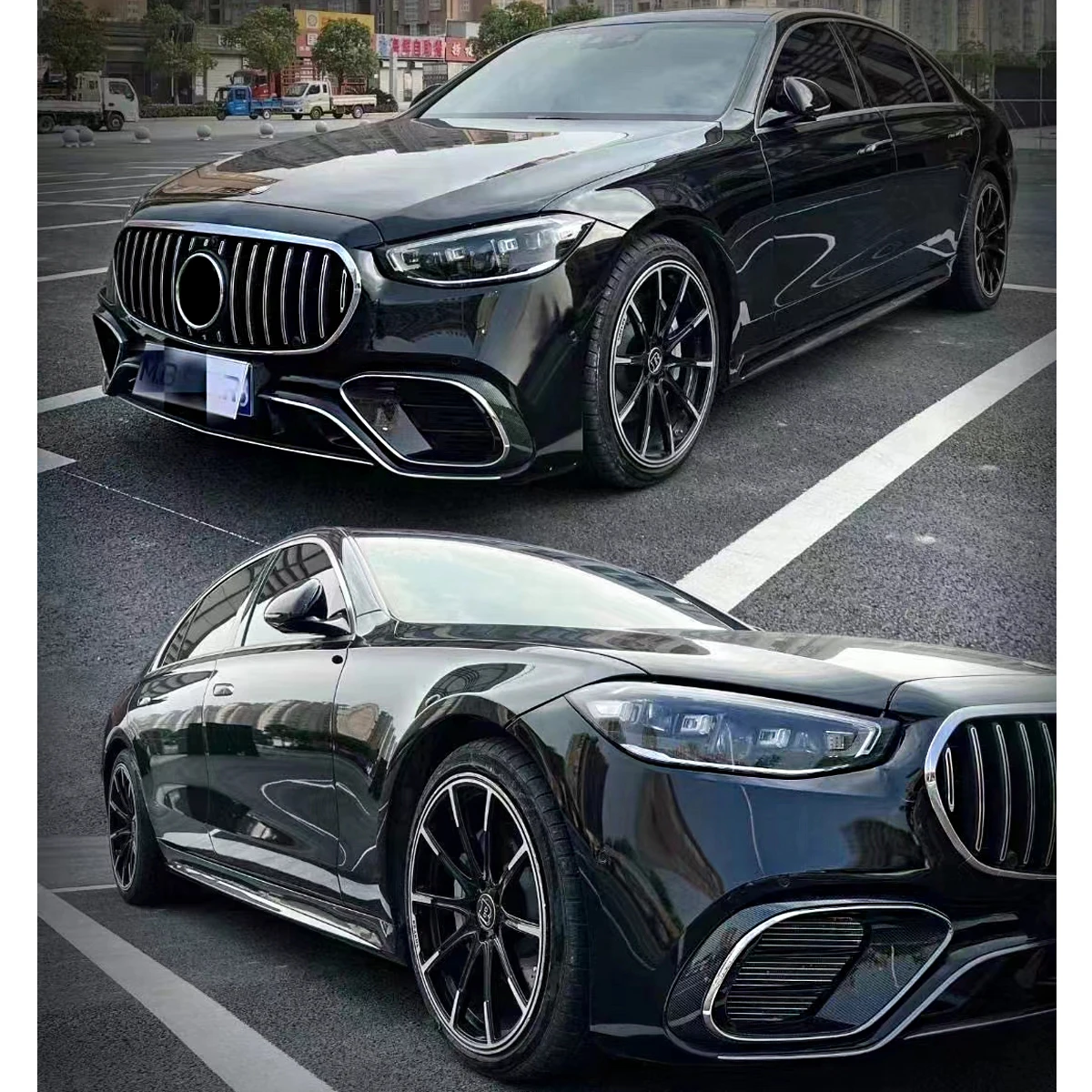 Mercedes Benz S Class W223 Body Kit - Transform to S63 AMG