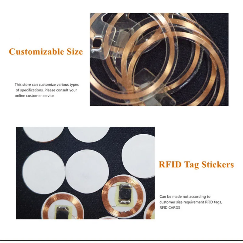 Qr Code Epoxy Waterproof RFID Smart Tag N213/N215/N216 NFC Tag / Label ...