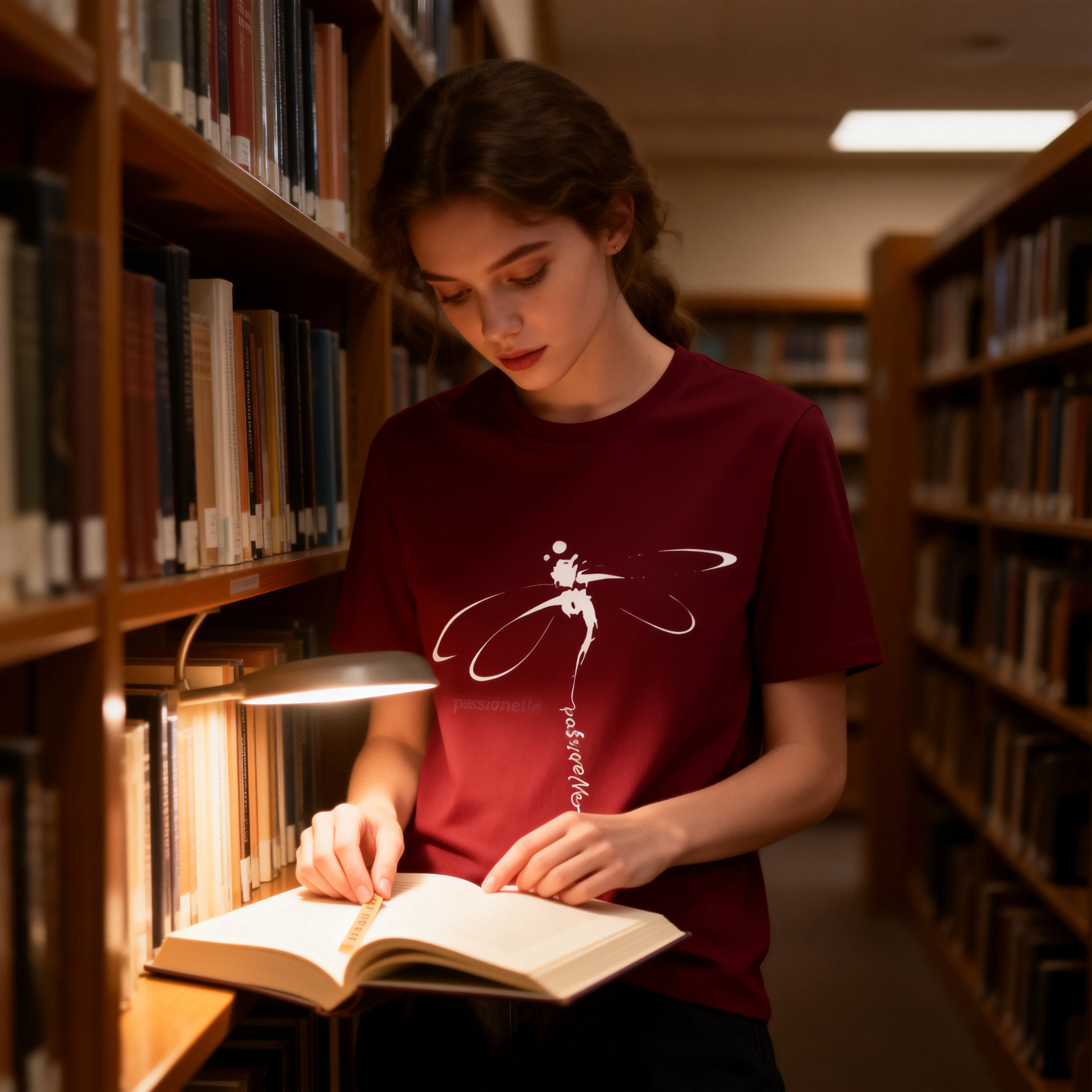 Women's Dragonfly Print T-shirt Summer Fashion Casual Loose Short ...