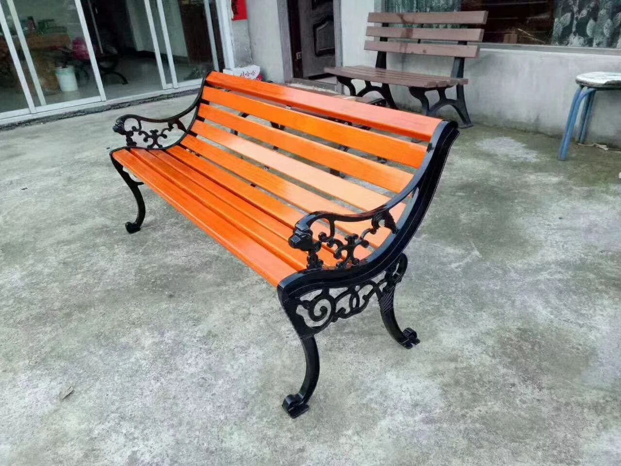 Wood Plastic Composite Outdoor Garden Bench - Eco-Friendly, Easily ...