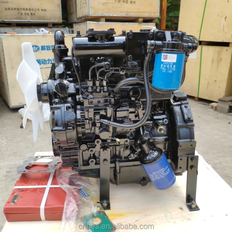New ZN390T 4-Stroke Diesel Engine for Small Tractors, Excavators & Road ...