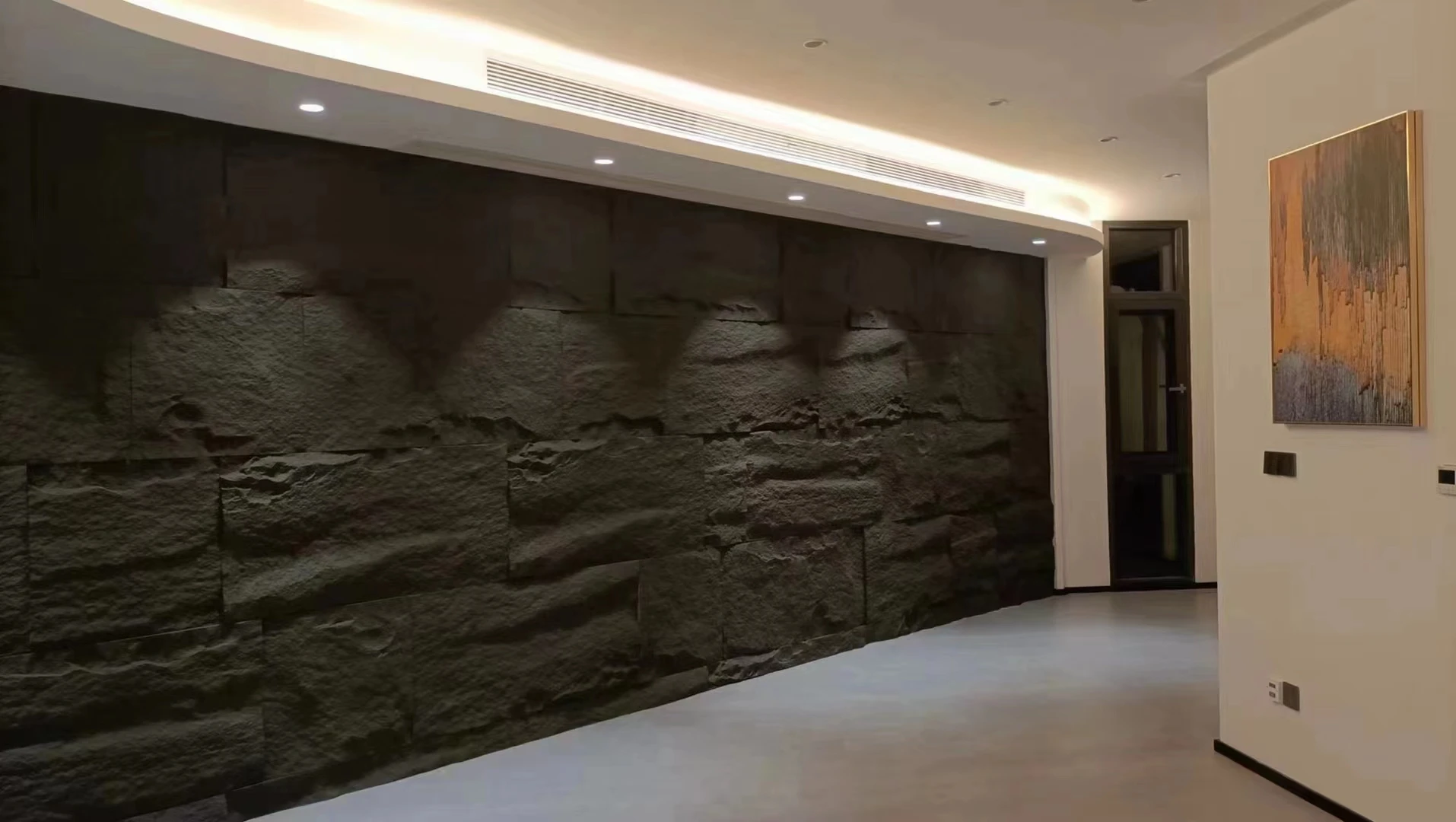 Light Weight PU Artificial Wood Panel - Faux Stone Roots