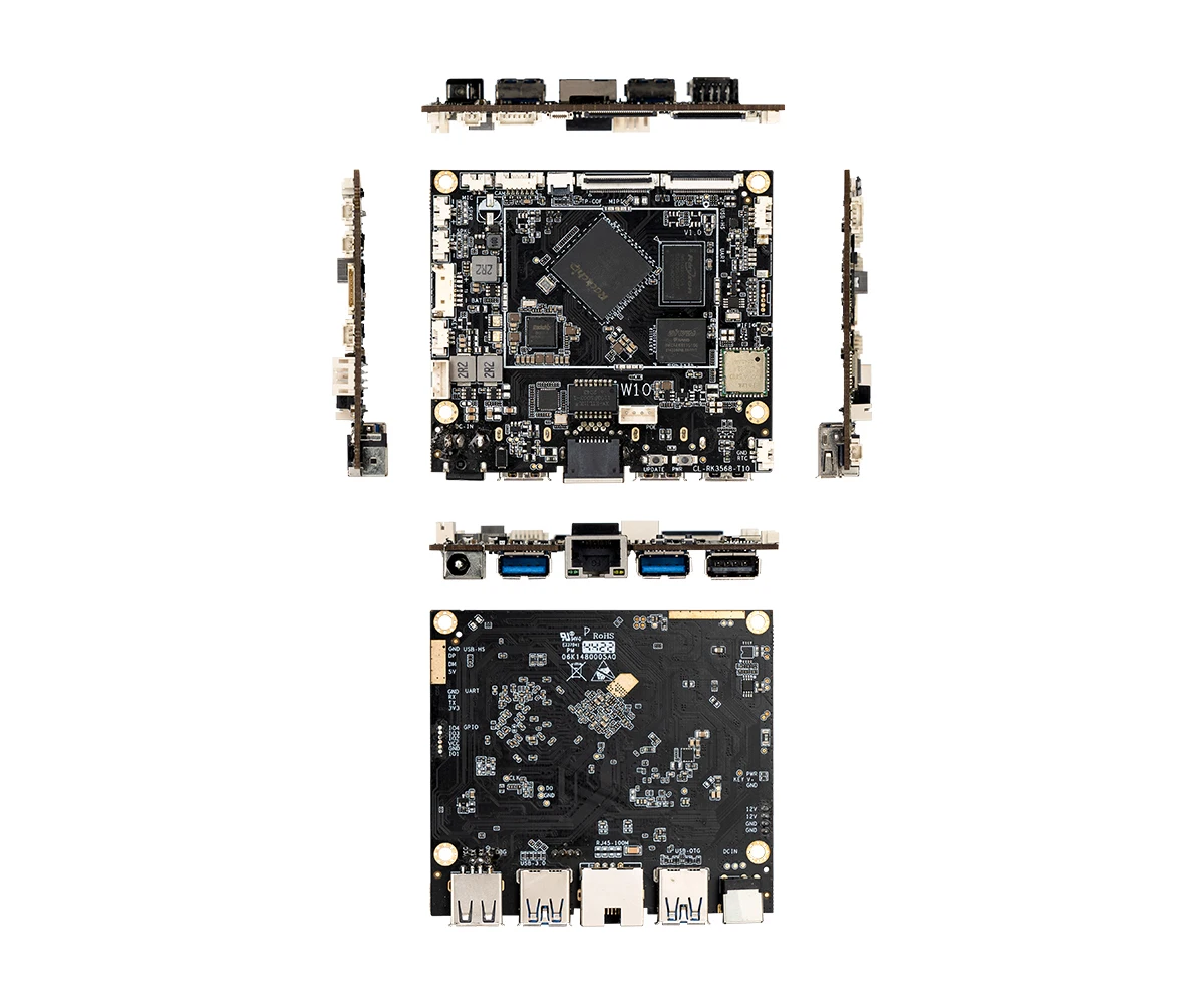 Advanced RK3568 Single Board Computer PoE Dual USB 30 HDMI MIPI EDP ...