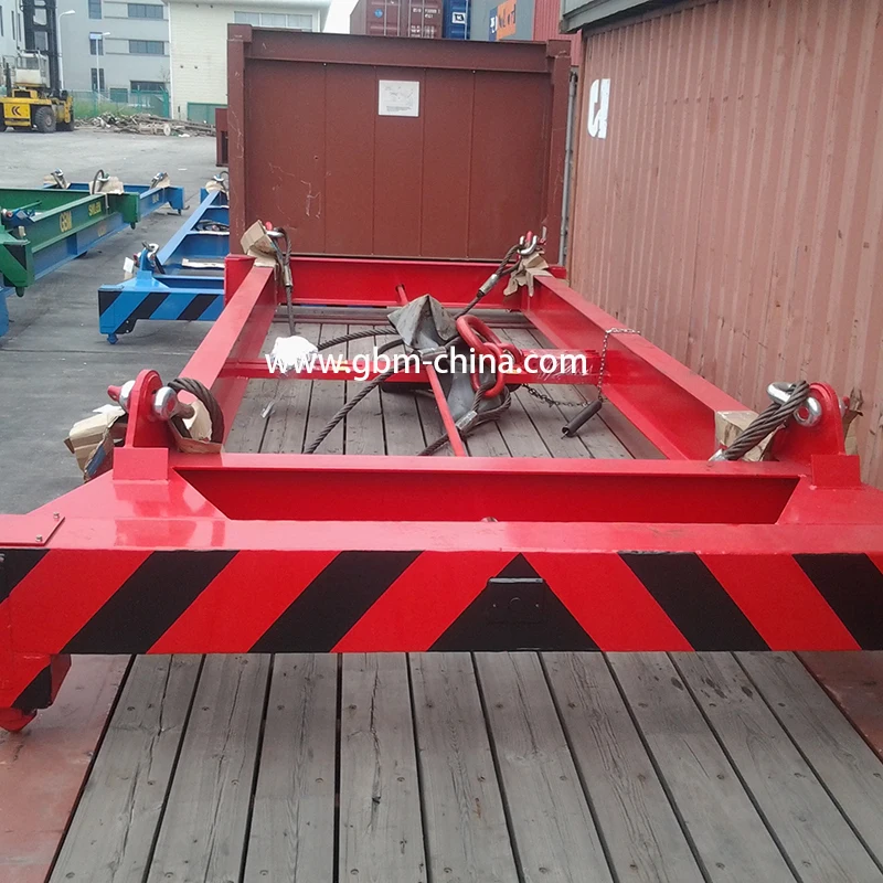 Iso Shipping Container 20ft 40ft Semi Automatic Lifting Frame - Buy ...