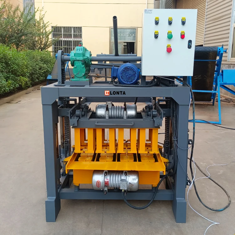 LONTA QMJ4-40 Interlock Block Maker - High Efficiency