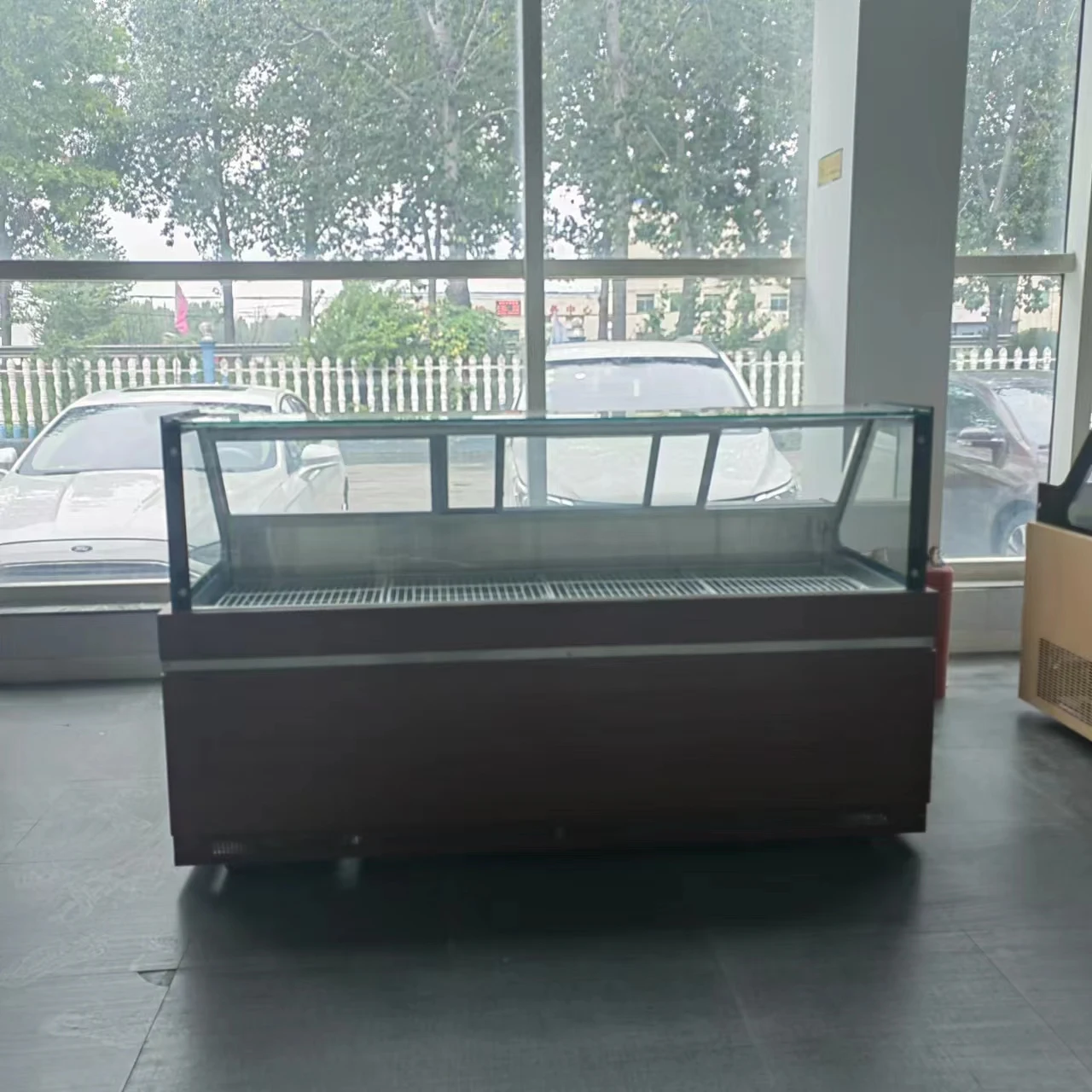 2023 Commercial Butchery Glass Door Fresh Meat Display Chiller Food ...