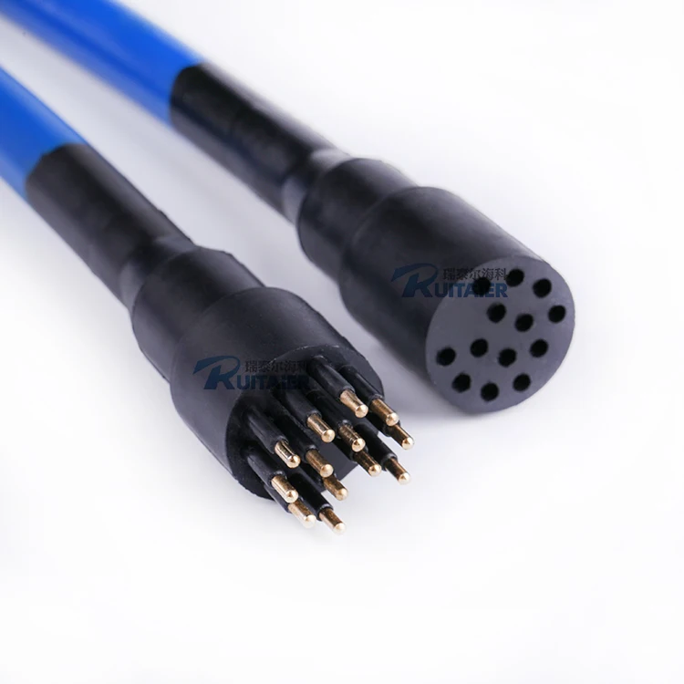 Subsea 7000m DIL8M DIL8F Inline Cable - 250V Ethernet Connector