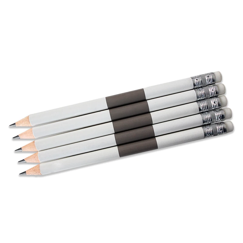 Wooden Standard Graphite Hb Pencil Sketch Pencil Set With Eraser Topper ...