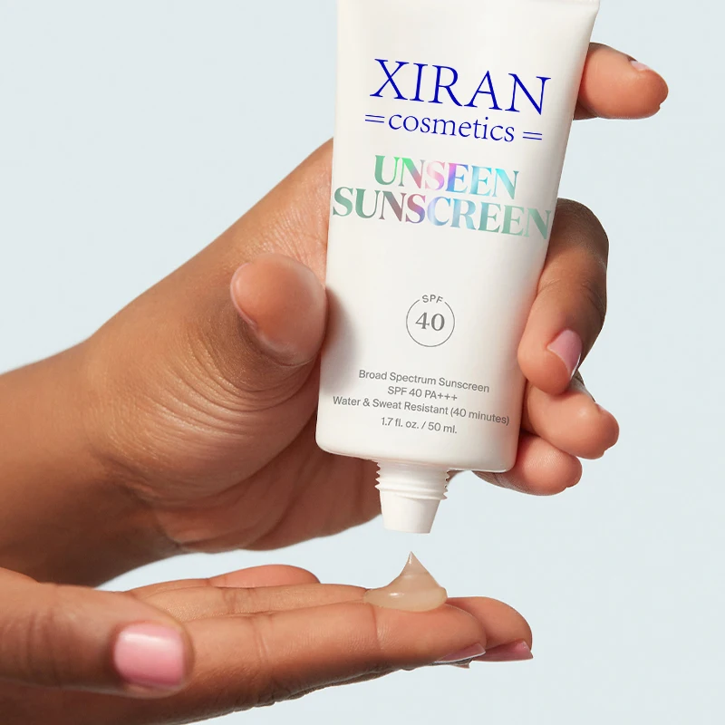 Natural Water Gel Type Transparent Sunscreen Waterproof Private Label ...