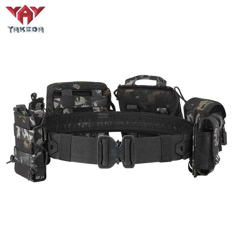 Yakeda Multifunctional Tactical Belt Set Quick Release Combat Belts For ...