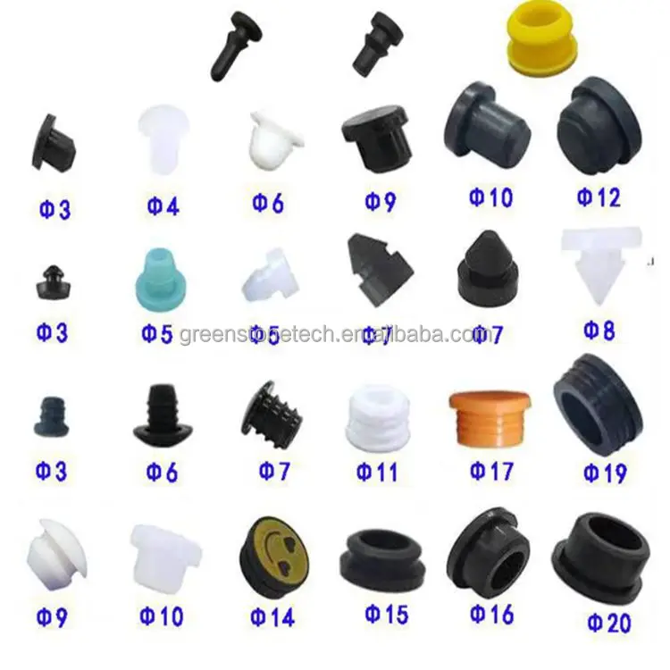Silicone Hole Plugs - Durable Sealing Solutions for M3-M30