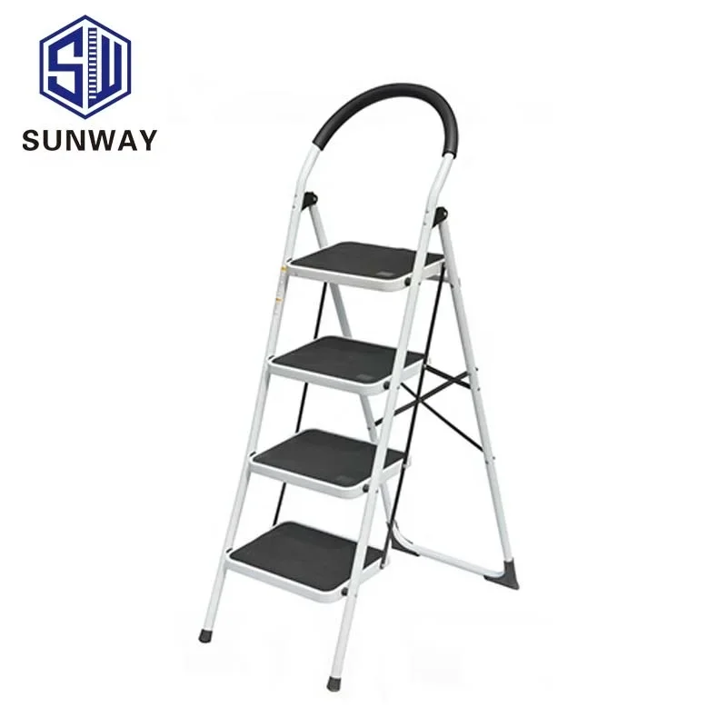 Promotional Steel Folding Ladders Office Building Traditional Step ...