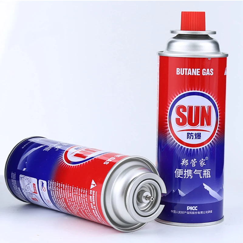 Refillable High Safety 220g Butane Gas Suitable To Small Stove Butane ...