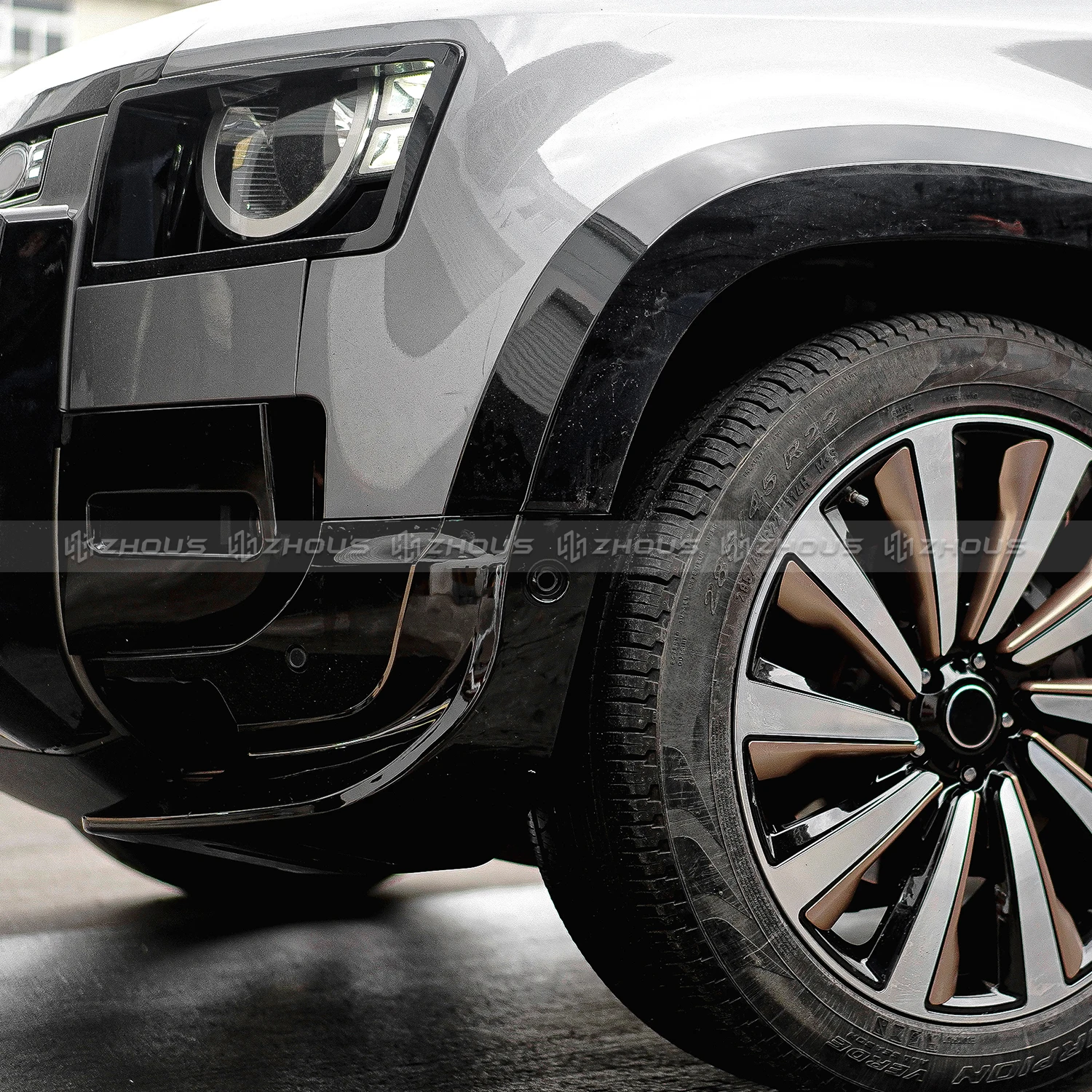 Auto Tuning Body Kit Abs Carbon Fiber Retrofitting Bumper Front Lip ...