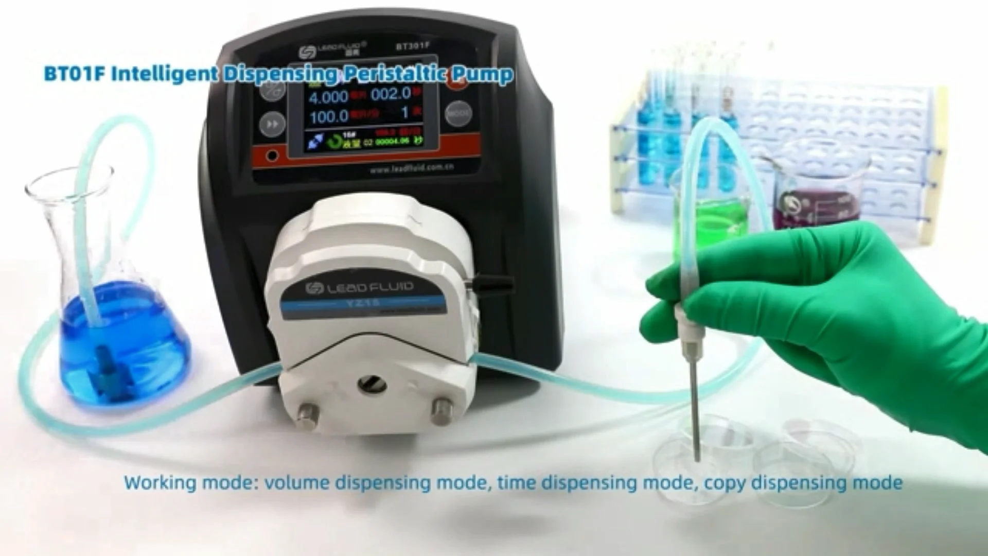 Mining Automatic Mini Chemical Dosing Pump Peristaltic Pump 2000ml ...