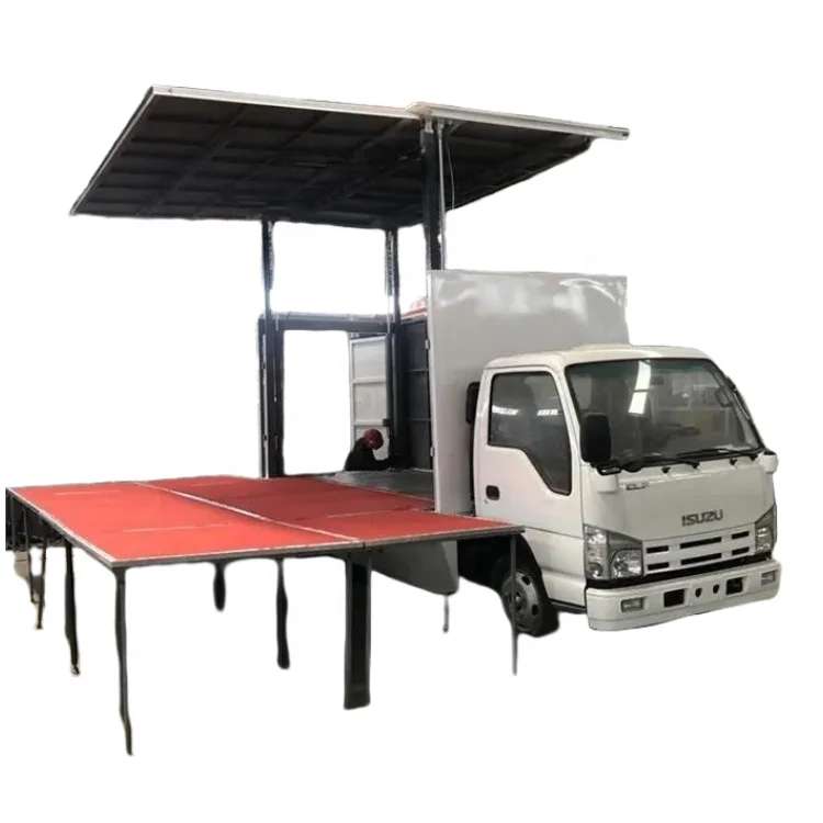 New Isuzu Led Stage Truck Trailer 4x2 Events Mobile Portable Video ...