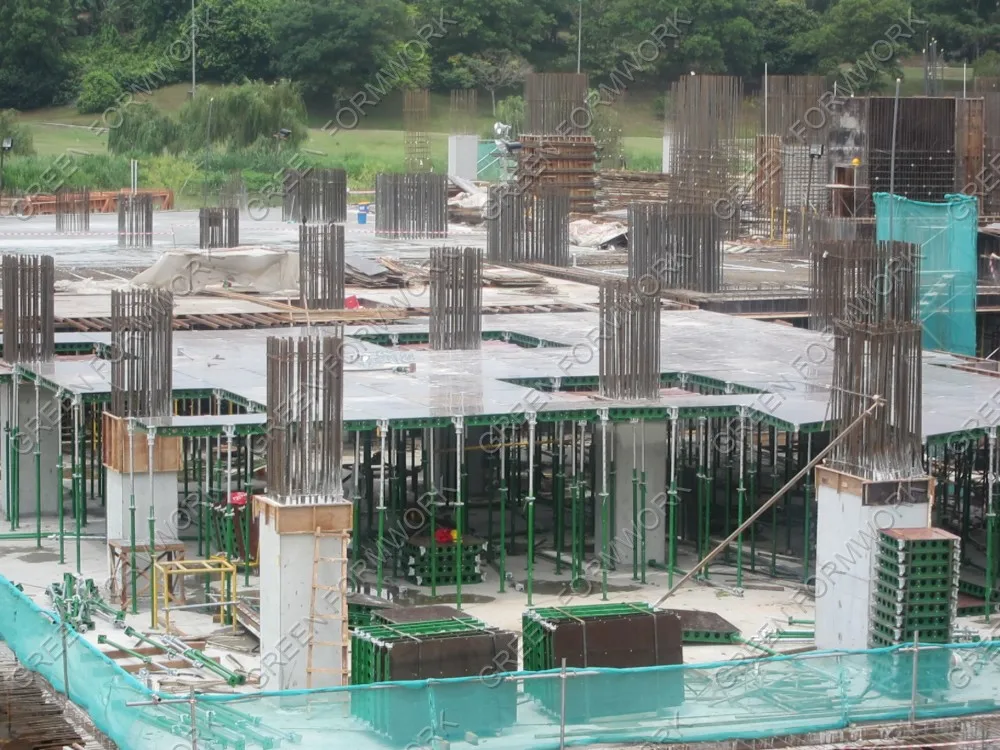 Green Formwork Concrete Slab Formwork Panels with Drop Head