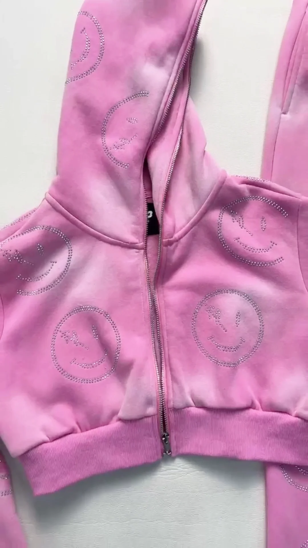 Sun Faded Washed 3d Puff Print Tracksuit High Quality Sweatsuit ...