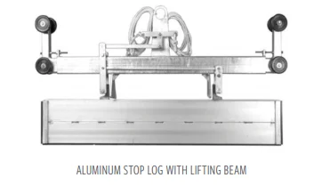 Dlm Stop Log Aluminum Penstock Gate For Water Control - Buy Stop Log ...