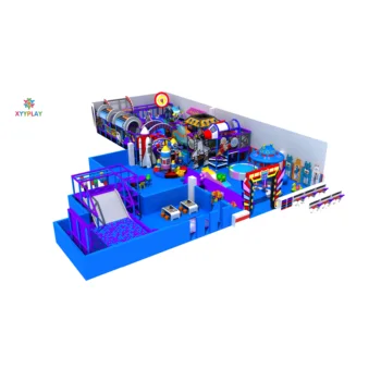 Cosmic Adventurer Indoor Playground Large Pvc And Pe Trampoline Park ...