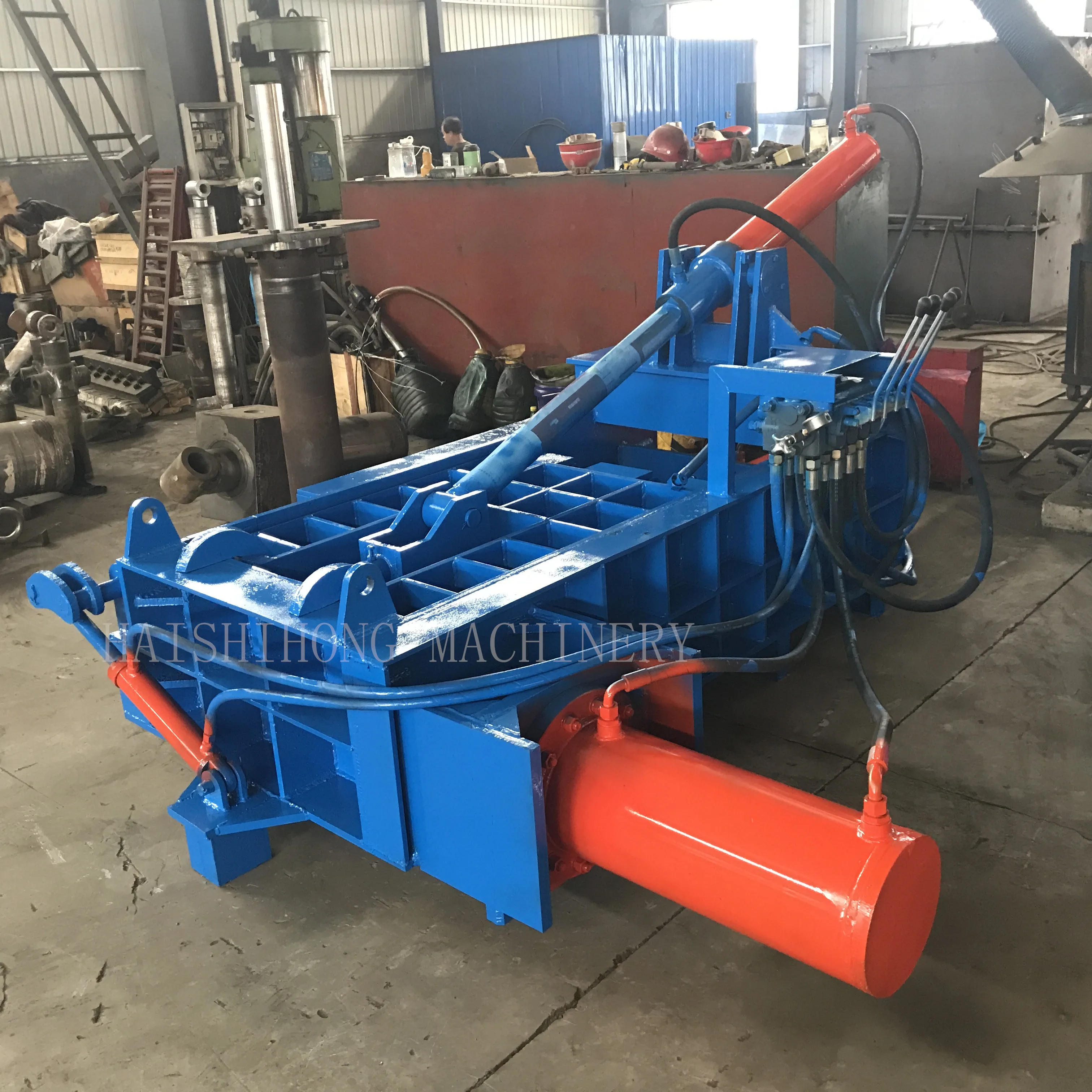 Aluminum Can Baler Compactor Hydraulic Scrap Baler/Block Making Machine ...