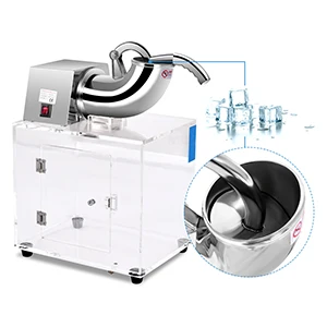 200W Stainless Steel Mini Ice Smashing Electric Ice Crushers & Shavers ...