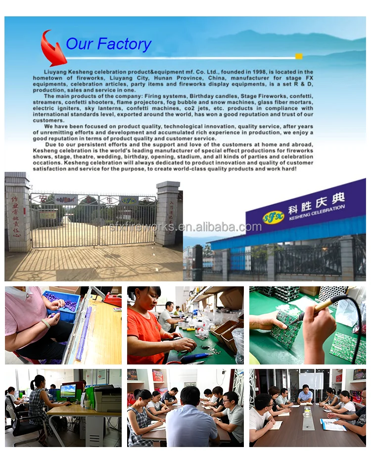 Cold Sparkler Shooter For Weddings & Events - Indoor Pyro Machine