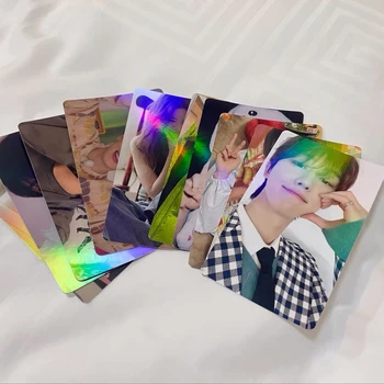 Custom Holographic Printing Kpop Photocards For Popular Idol Collection ...