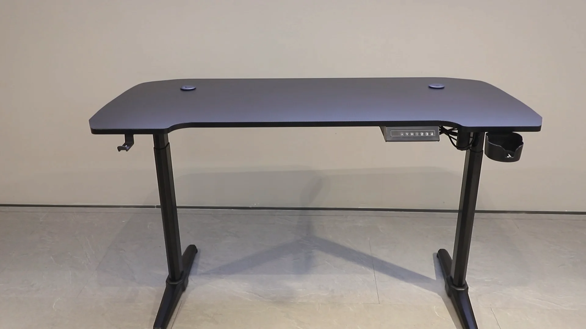 Beisijie Modern Black Lifting Desk And Electric Adjustable Game Table ...
