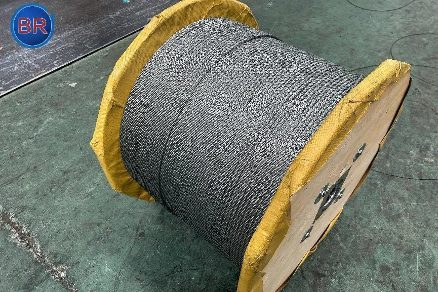 4x31sw+fc Galvanized Steel Wire Rope for Gondola 8.3mm