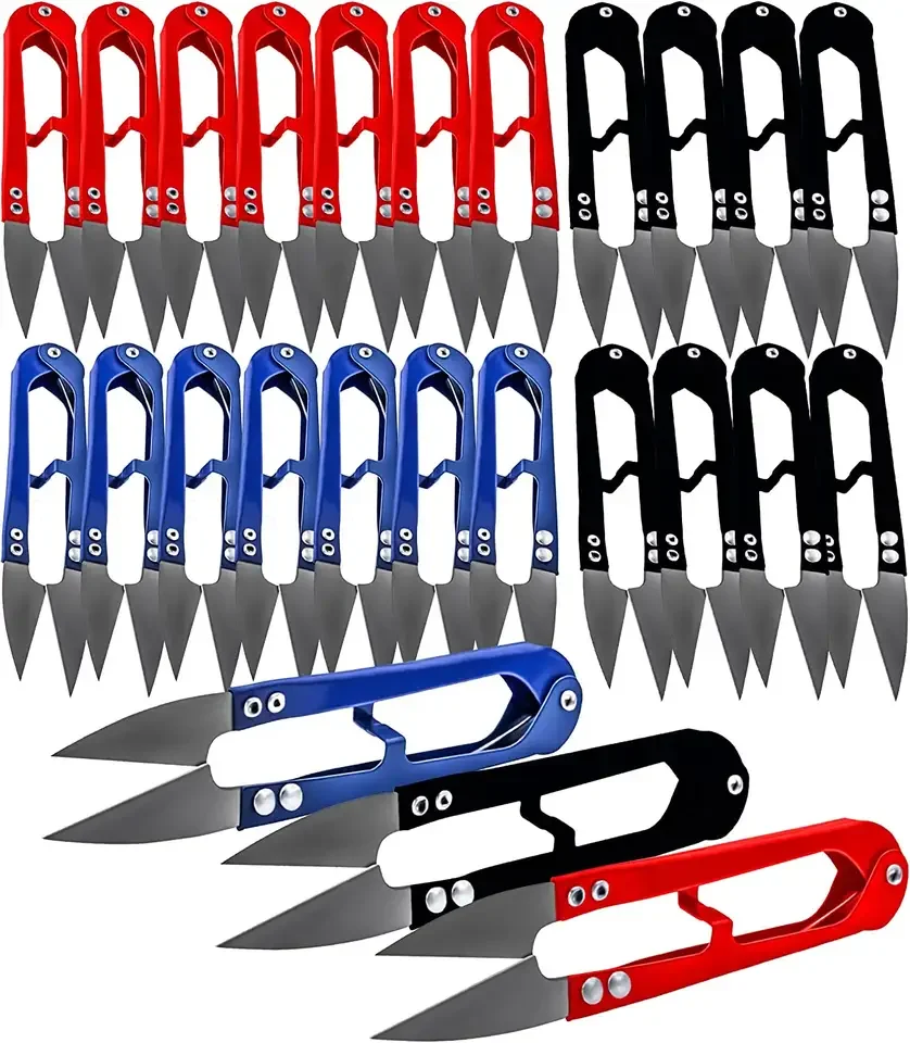 U-shaped Spring Yarn Scissors Bag For Household Color Cross Stitch ...