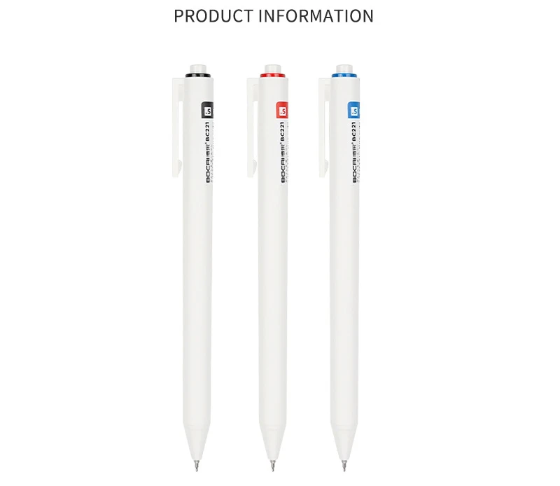 Small Fresh White Neutral Pen Set Creative Student Signature Gel Pens 6 ...