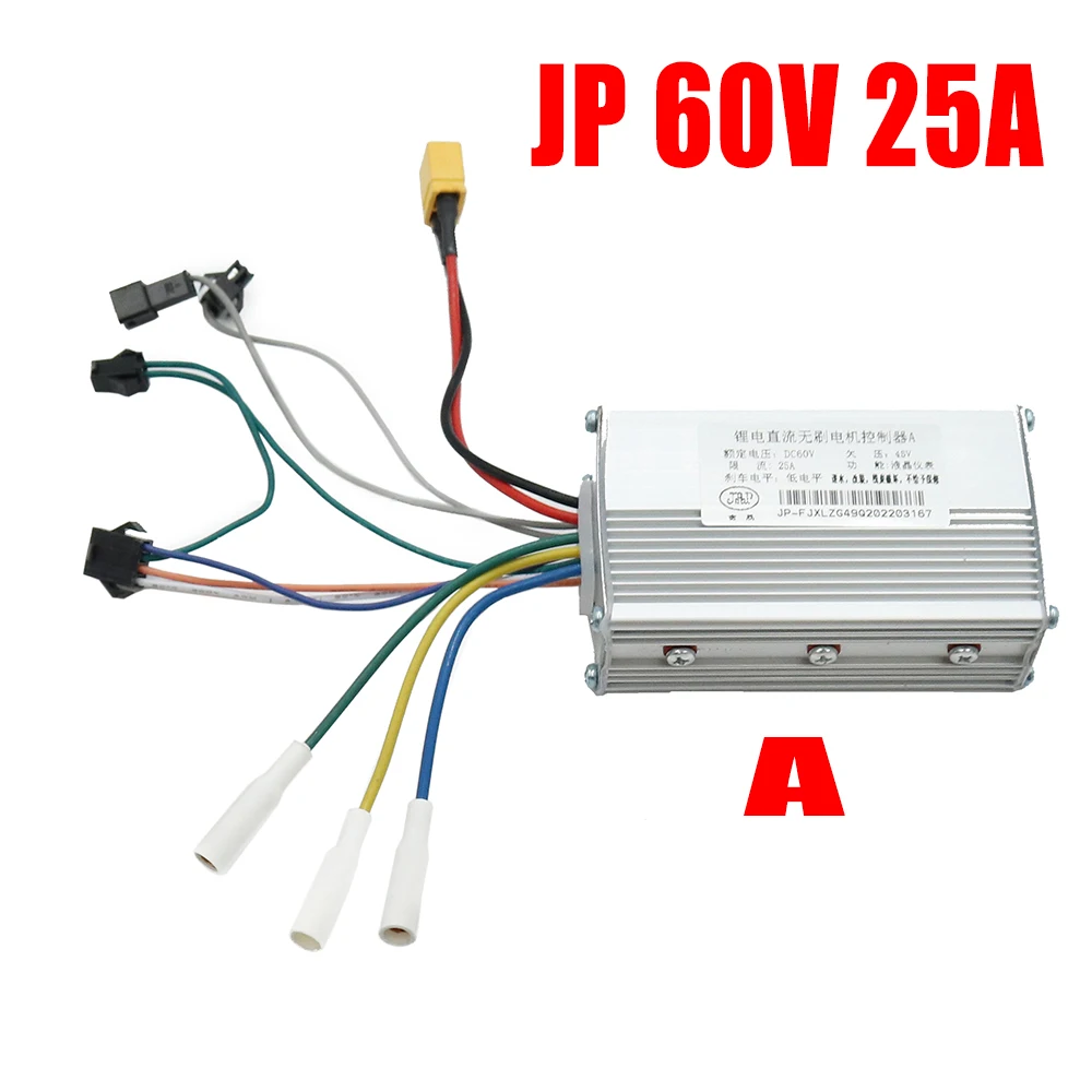 60V 25A 50A Electric Scooter Controller Display for Dual Motor E-Bike ...