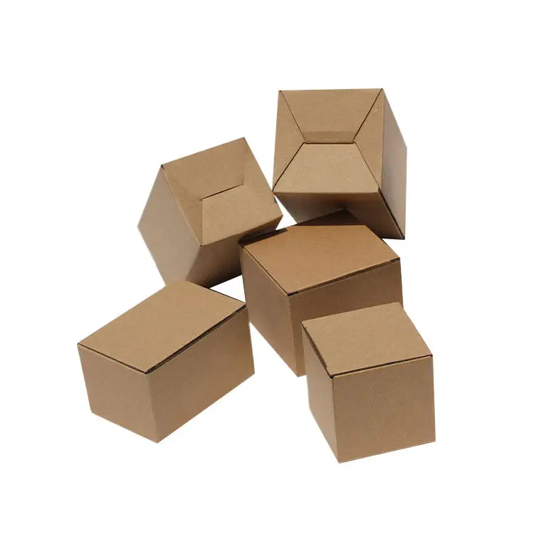 Customized Foldable Clamshell Corrugated Kraft Paper Package Boxes With ...