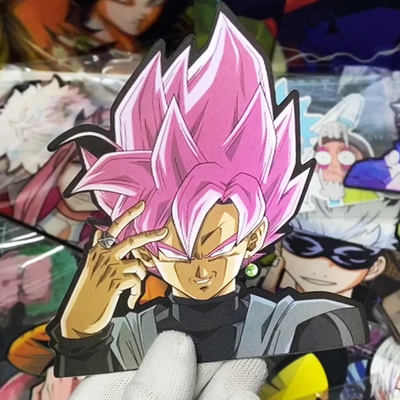 Dragon Ball Black Goku 3D Anime Motion Sticker Waterproof Decals for ...
