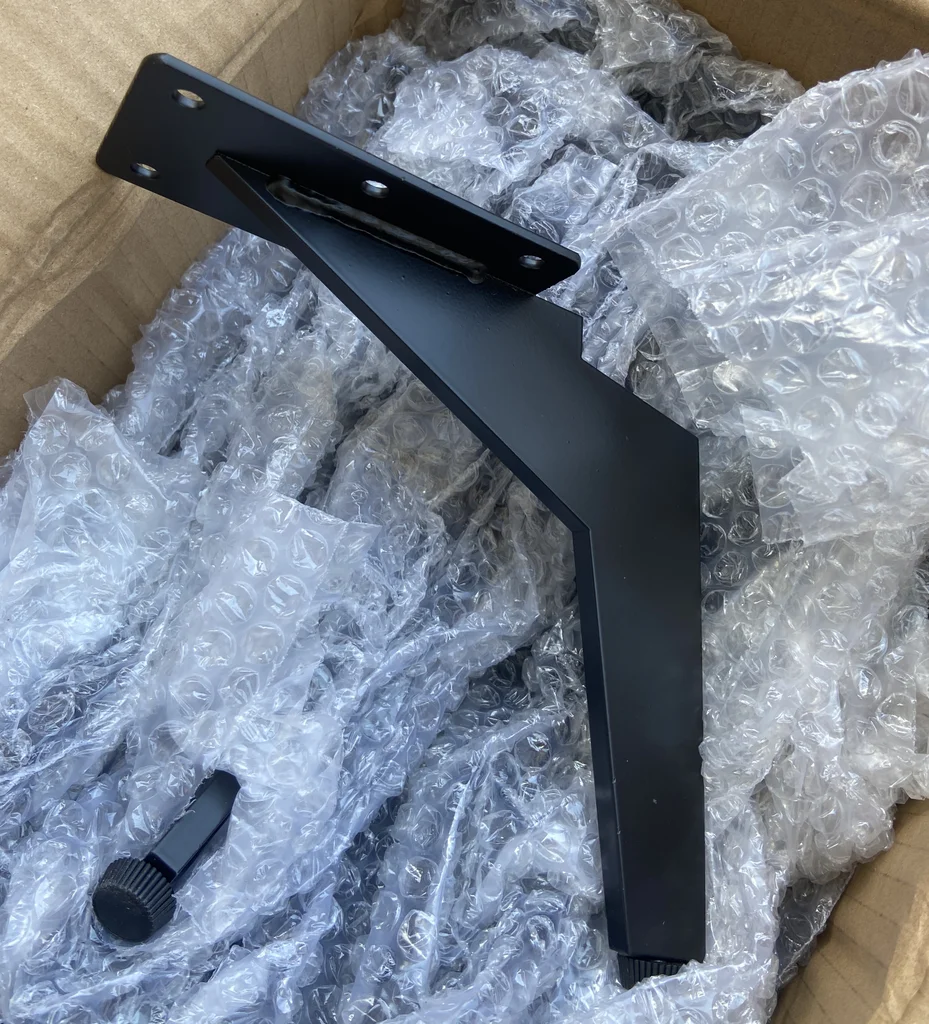 Modern Style L Shape Metal Legs Feet Risers Golden Chrome Furniture ...