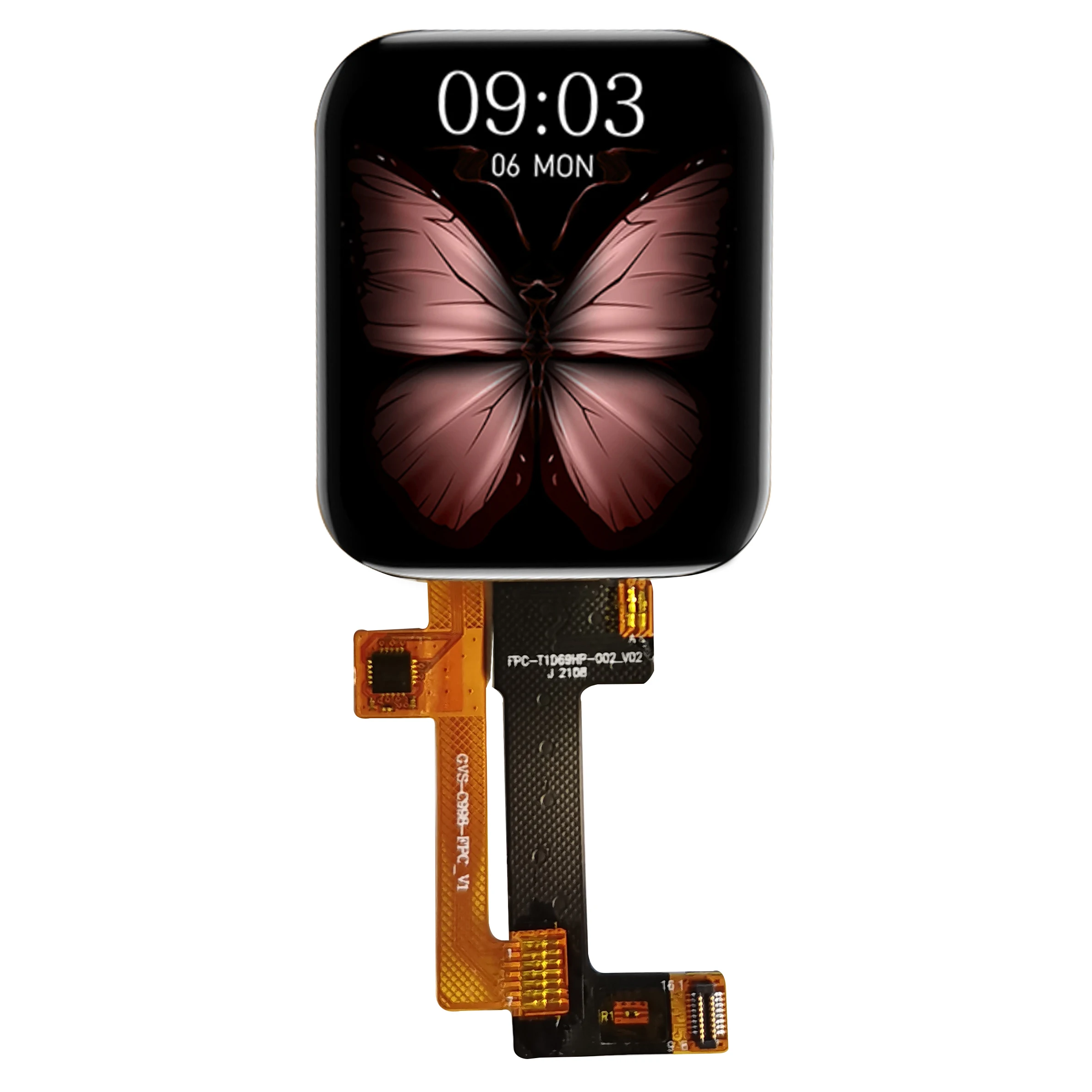 1.69" 240x280 TFT Touchscreen LCD Display for Smart Watches - High ...