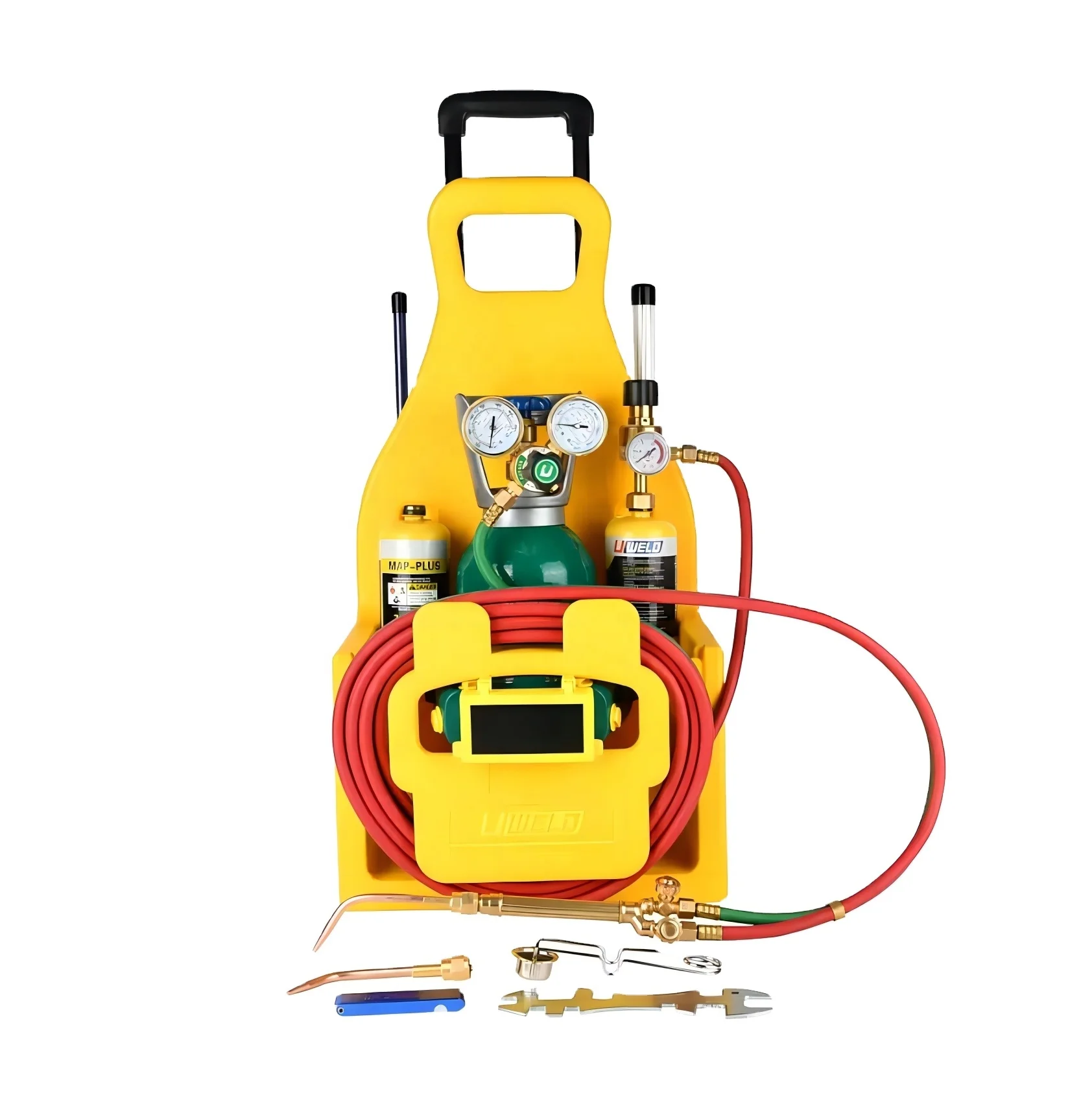 Newly Launched Portable Oxygen MAPP Gas Welding Cutting Torch Kit ...