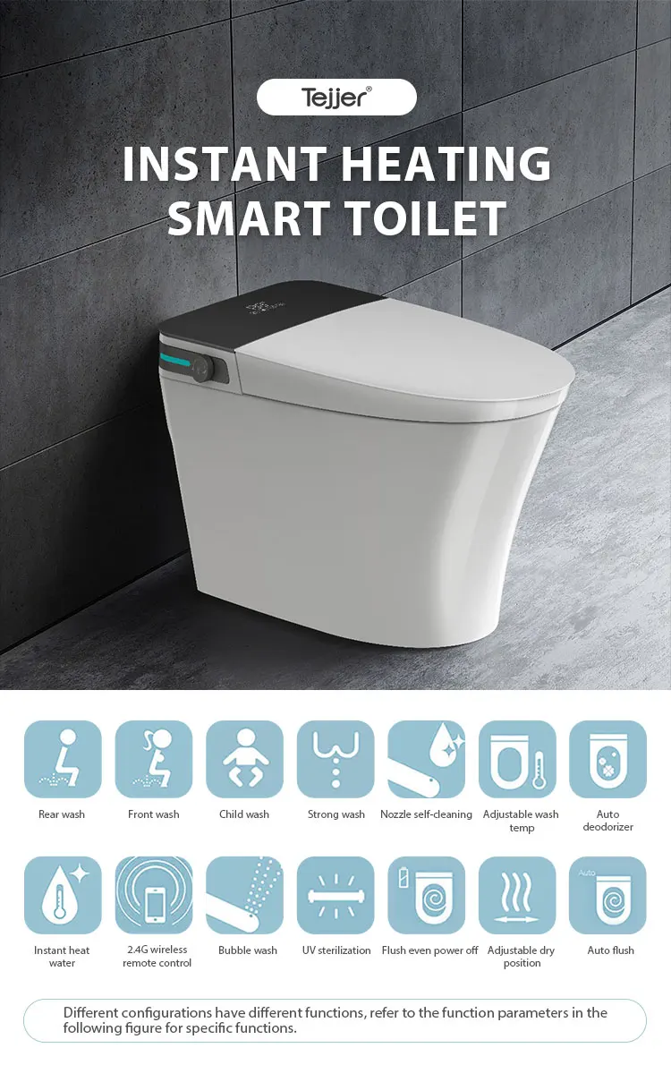 TA-767DF TEJJER Nozzle Self-cleansing Automatic Flushing Electric One ...