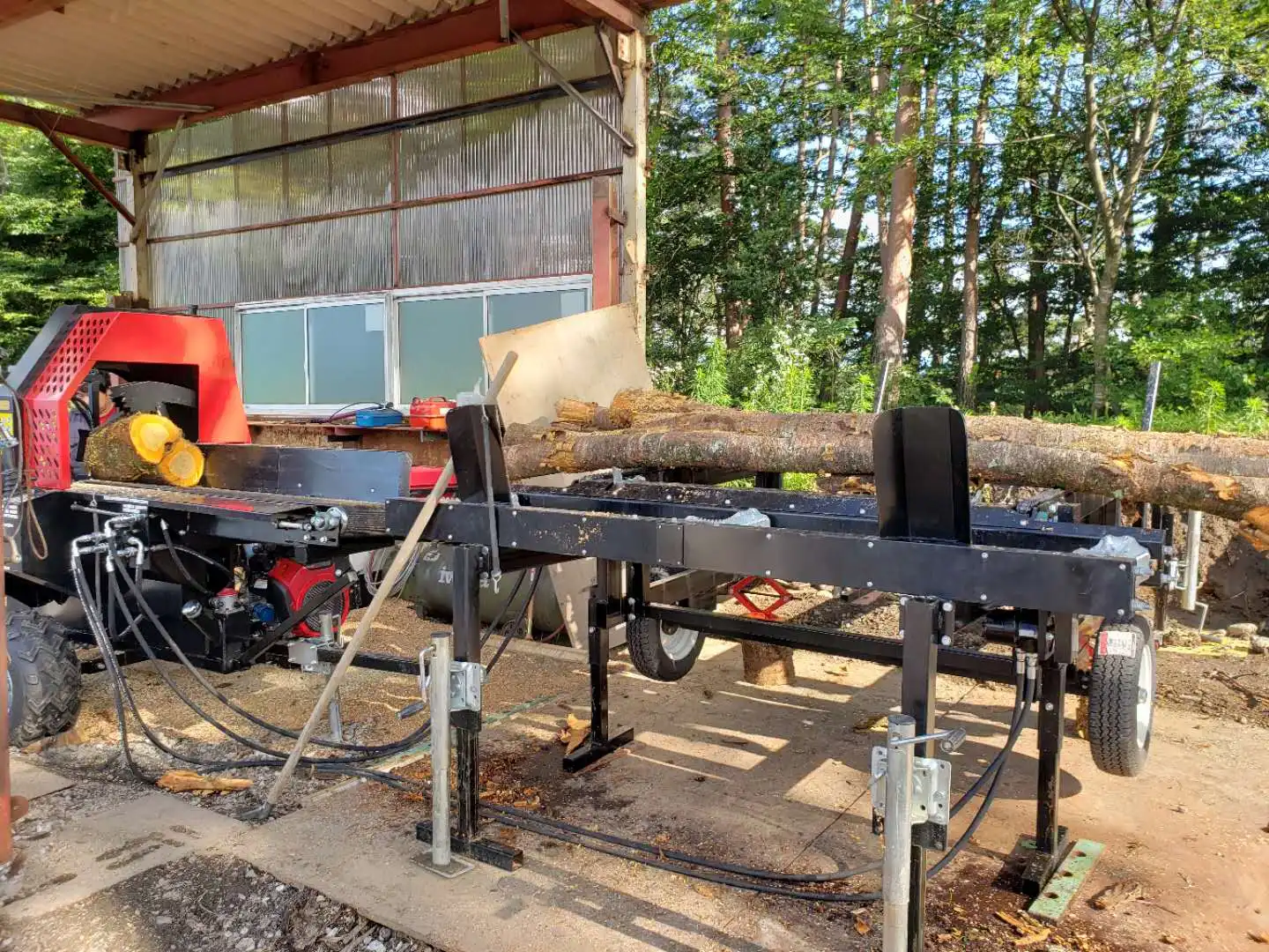 RIMA RM4 Firewood Processor Machine - Efficient & Durable