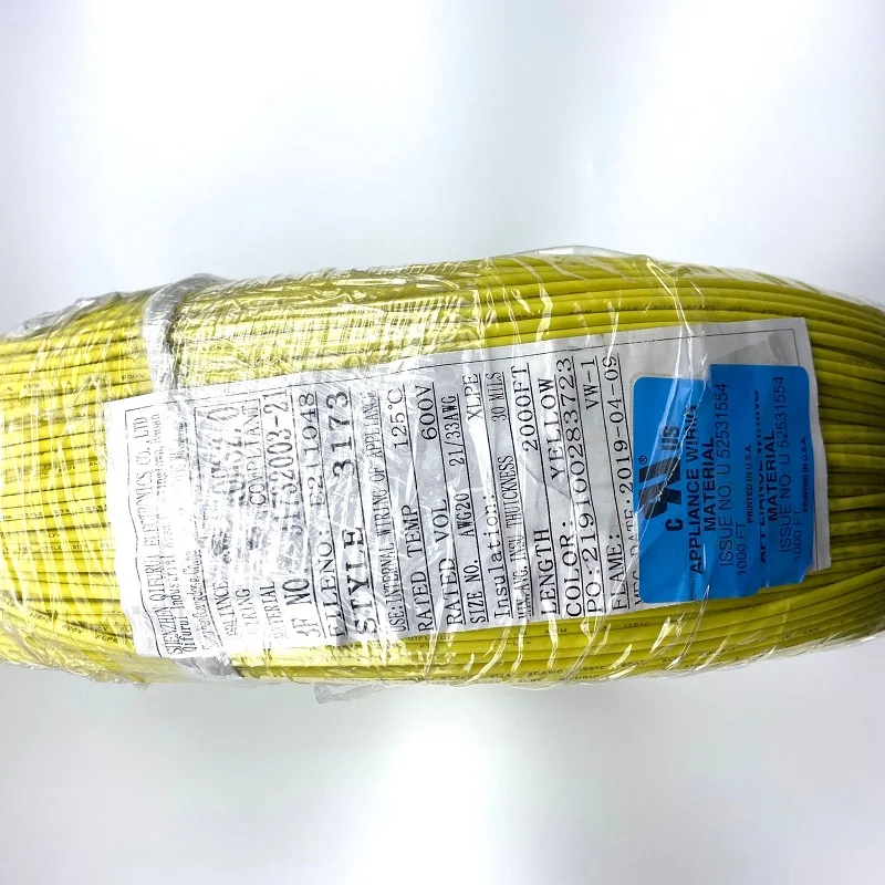 3f 9-26awg Ul3173 Low Smoke Xlpe Insulation Tinned Industrial Electric Cable Copper Wires ...