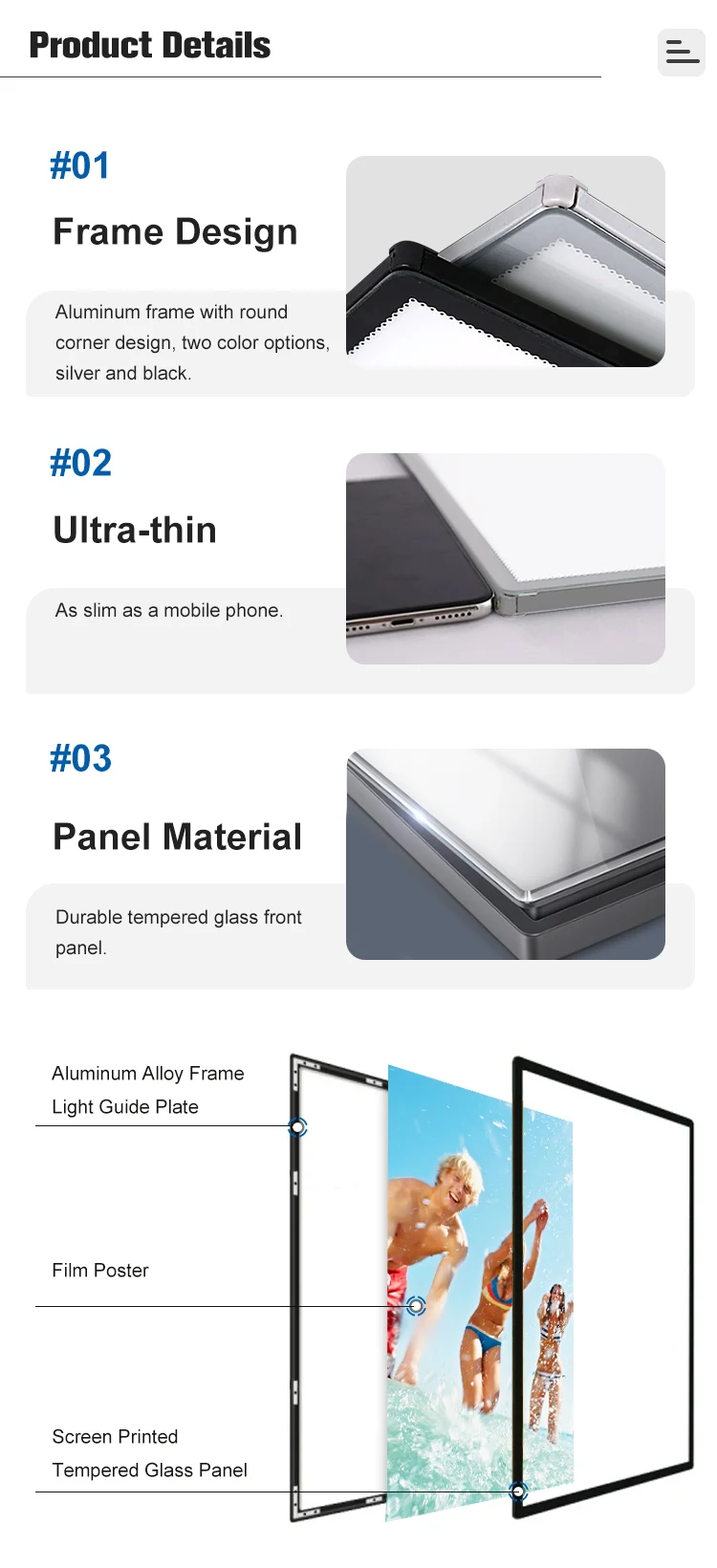 High Display Index Outdoor Advertising Display Double Pole Floor ...