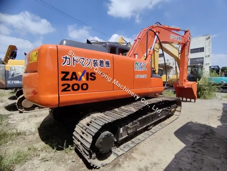 Used Excavators High Quality Medium Hydraulic Crawler Tracked Hitachi ...