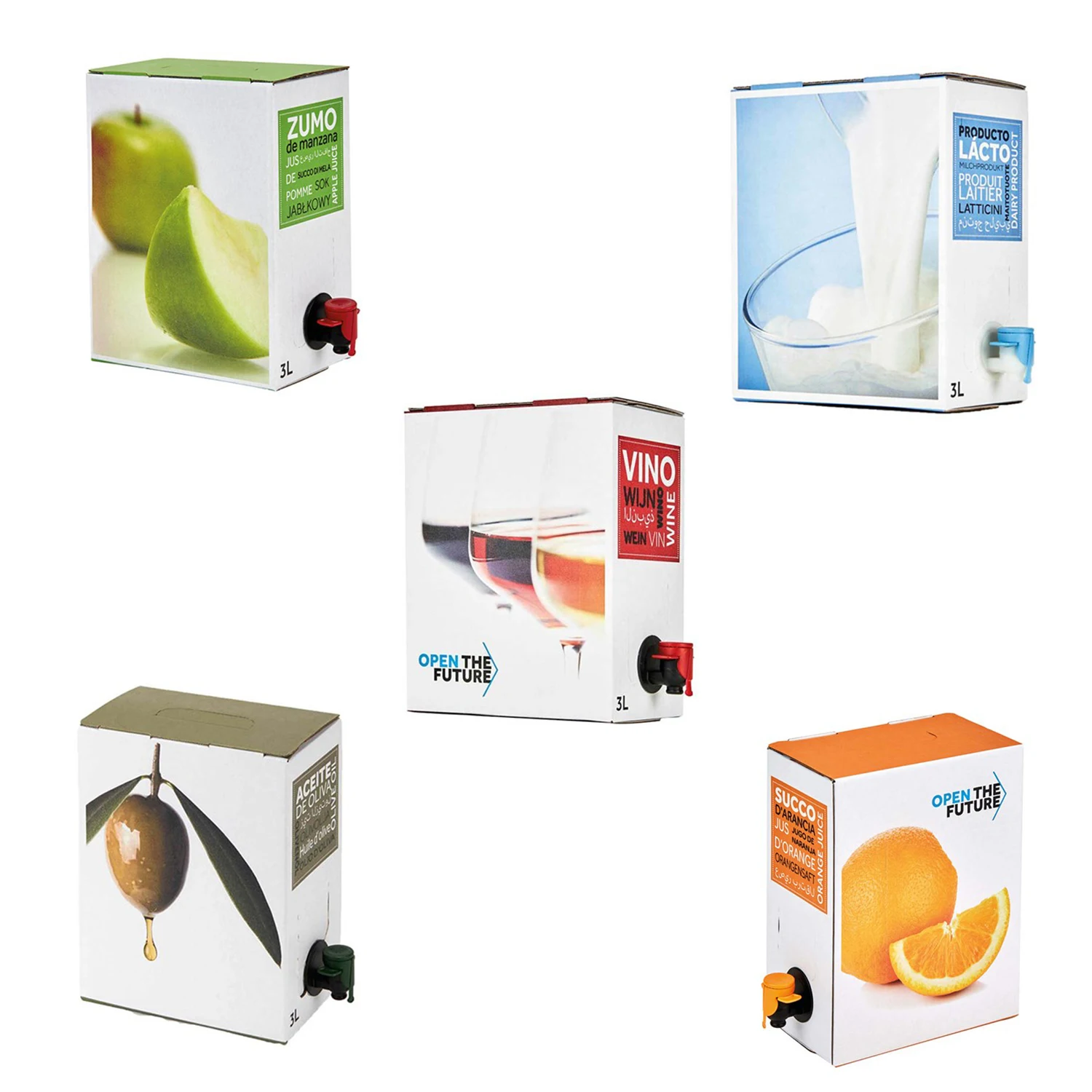 3L Custom Wine Cocktail Packaging - BIB Bag in a Box