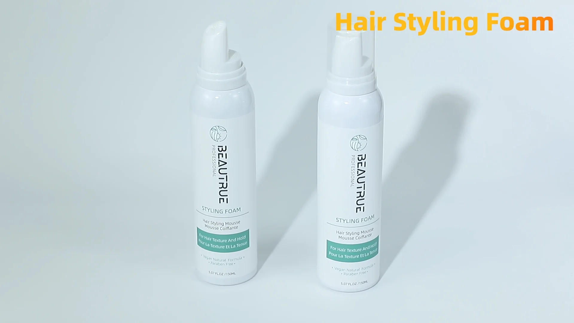 Wholesale Customized Natural Hair Mousse Styling Foam For Men And Women ...