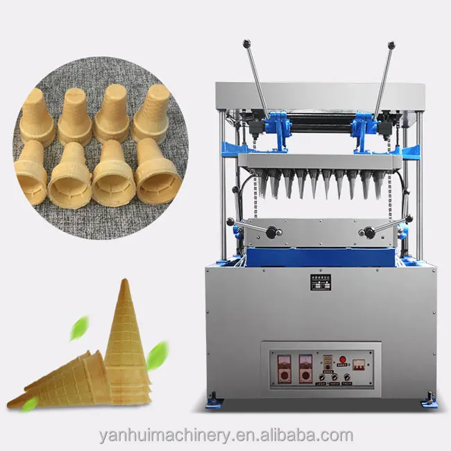 Cone Flat Wafer Cup Machine Wafer Cone Cone Machine Equipment - Buy Ice ...
