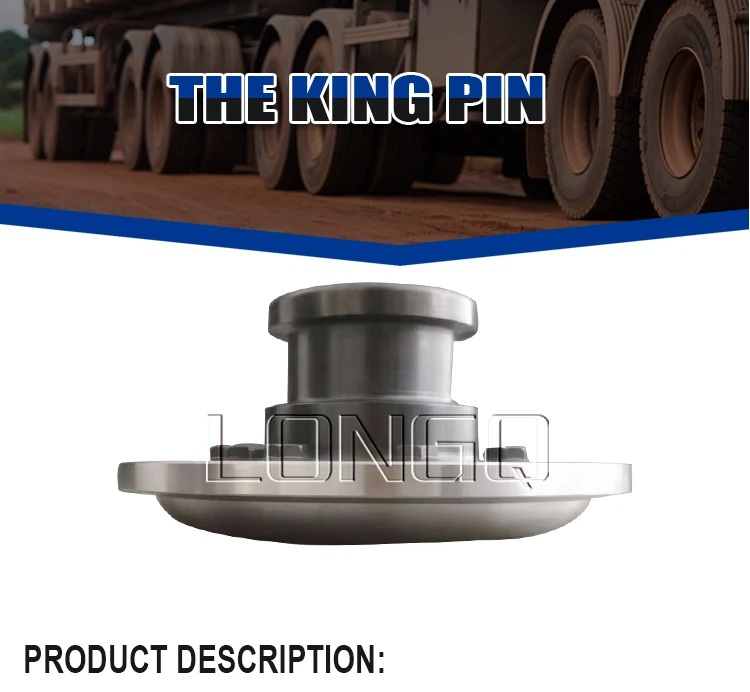 Semi Trailer Assembled King Pin Kit King Pin Lock Trailer 2" And 3.5 ...