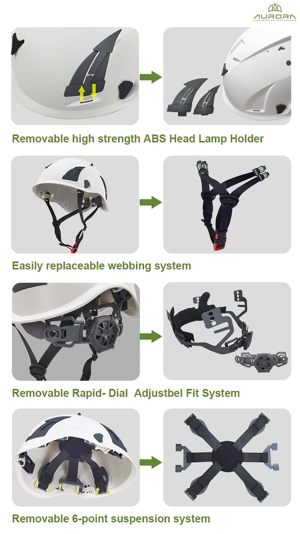 Industrial Safety Helmet With Ce En 12492 - Buy Industrial Safety ...