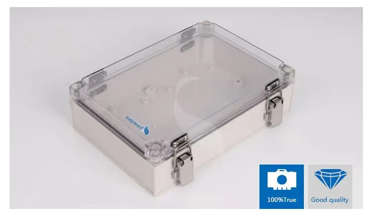 Saipwell Ip66 Abs Plastic Electronic Enclosures With Pc Transparent ...